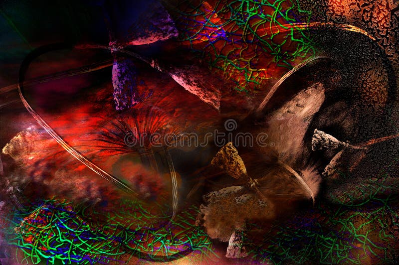 Abstract Texture, Mix of Colors and Shape, Stock Photo - Image of style ...