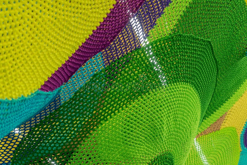 Abstract Texture of Multi-colored Woven Fabrics. Creative Vintage ...