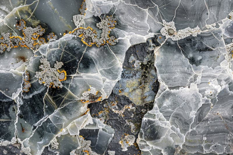 Abstract Texture of Natural Translucent Quartz Stone, Crystalline ...