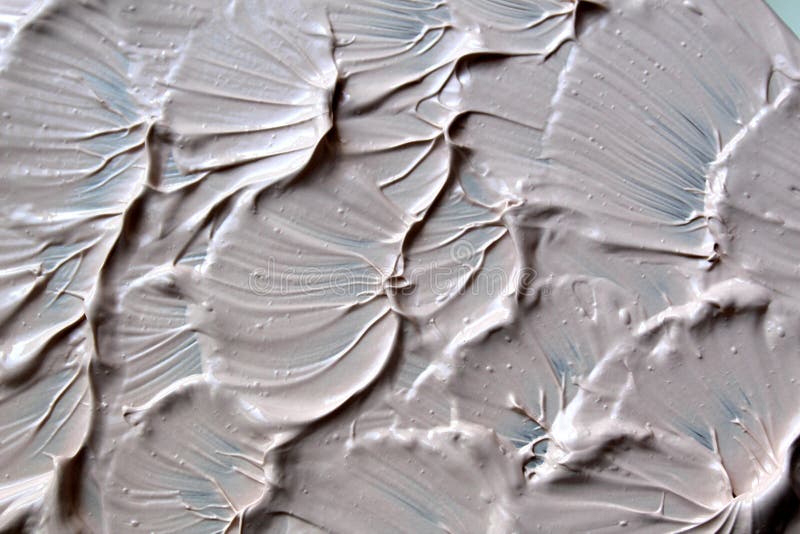Abstract Texture Painted with Foundation for Face Stock Image - Image ...
