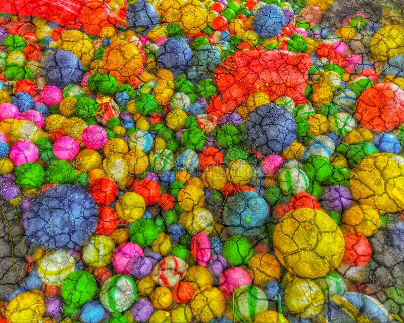 Abstract Texture Pattern of Object with Cracked Graphic Effect Stock ...