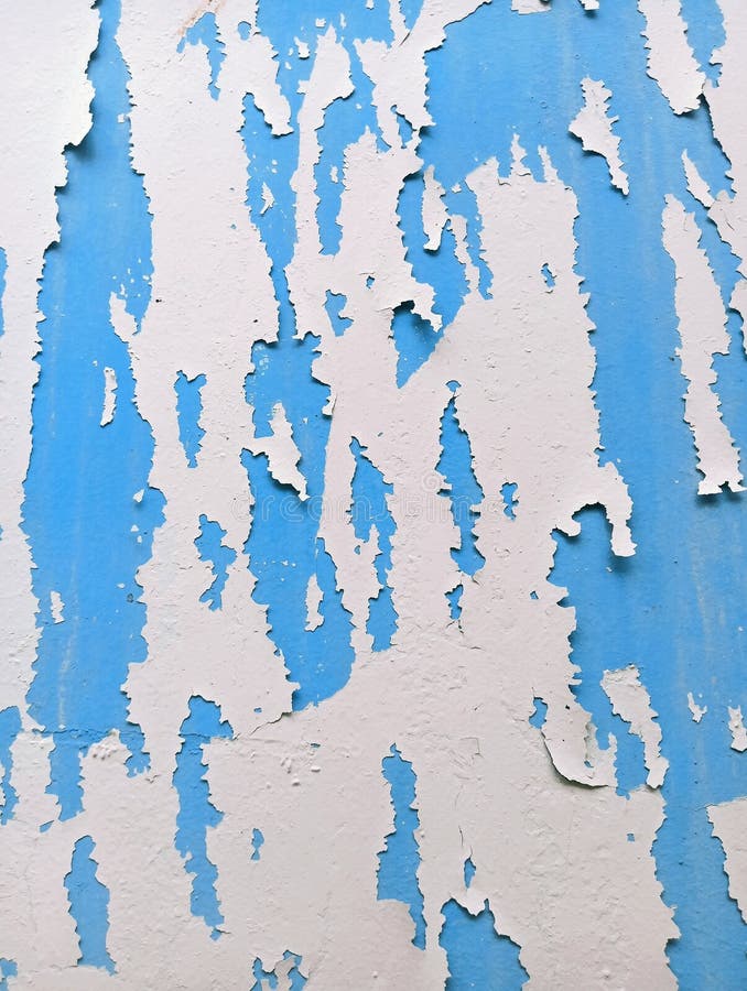 Abstract Texture of Peeling Paint on an Old Wall, Showing Cracks and ...