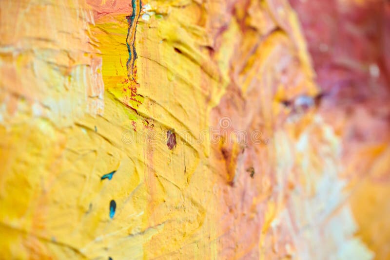 Abstract Texture with Random Color Spots and Smears Stock Image - Image ...