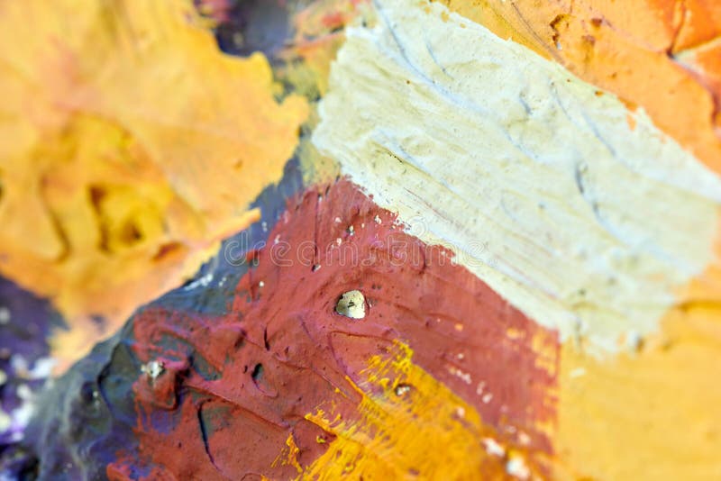 Abstract Texture with Random Color Spots and Smears Stock Image - Image ...