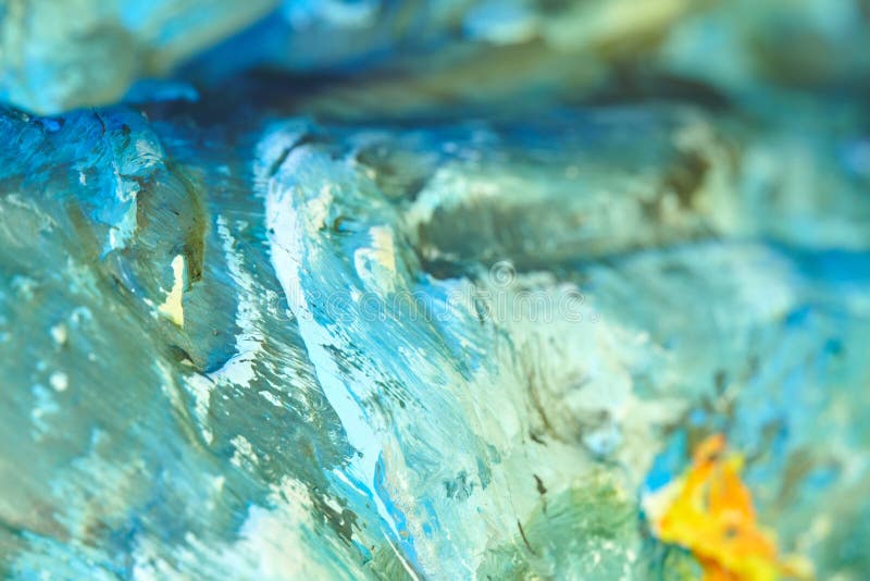 Abstract Texture with Random Color Spots and Smears Stock Photo - Image ...