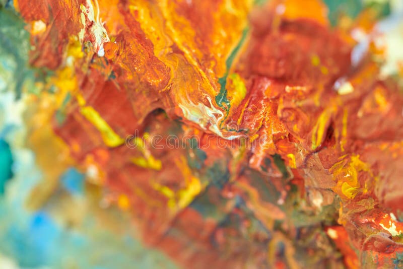 Abstract Texture with Random Color Spots and Smears Stock Image - Image ...