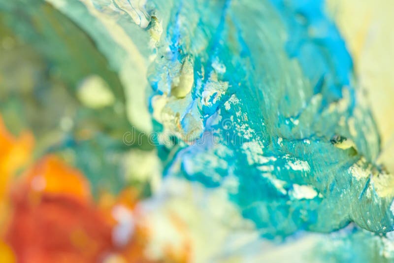 Abstract Texture with Random Color Spots and Smears Stock Image - Image ...