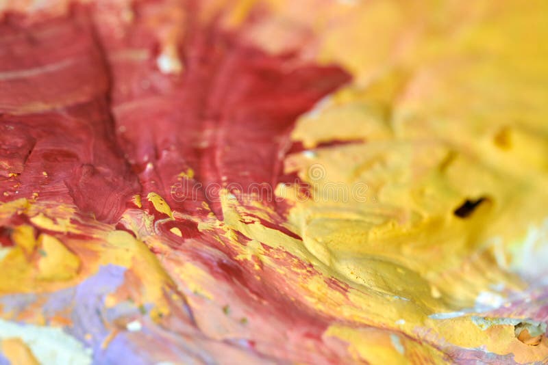 Abstract Texture with Random Color Spots and Smears Stock Image - Image ...