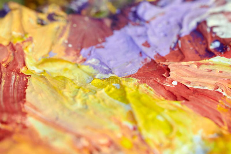 Abstract Texture with Random Color Spots and Smears Stock Image - Image ...