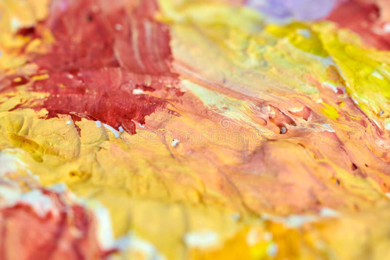 Abstract Texture with Random Color Spots and Smears Stock Photo - Image ...