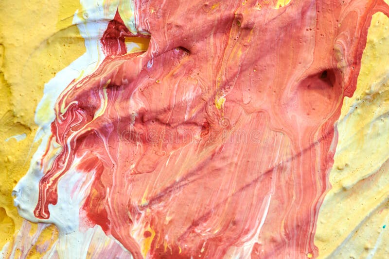 Abstract Texture with Random Color Spots and Smears Stock Photo - Image ...