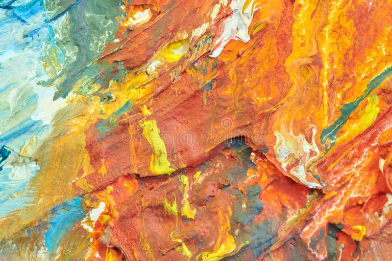 Abstract Texture with Random Color Spots and Smears Stock Image - Image ...