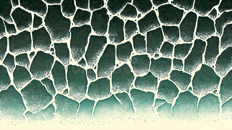 Abstract Texture Resembling Cracked Earth or Stone with a Gradient ...