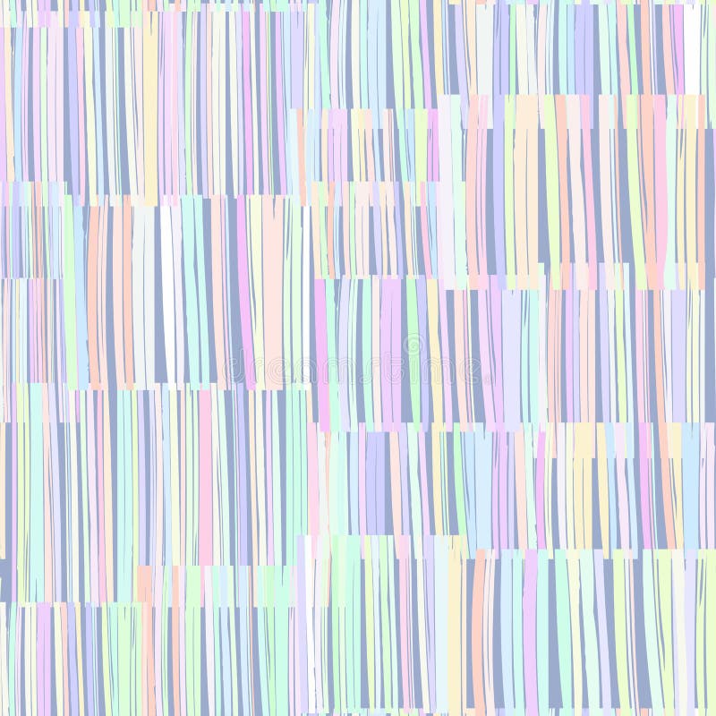 Colored Stripes With Flowers Stock Illustration - Illustration of ...