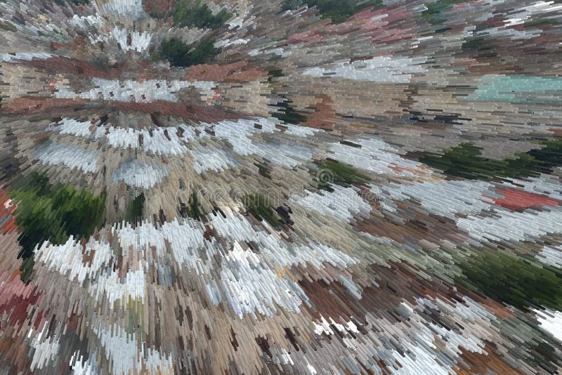 Abstract Texture of the Shapes of Needle-shaped. Seamless Geometric ...