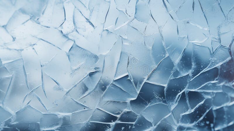 Abstract Texture of Shattered Ice, Capturing the Essence of Fragility ...