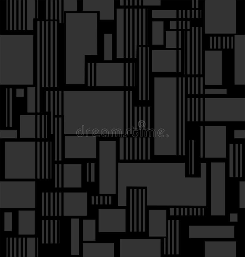 Abstract Texture from Squares and Line Stock Illustration ...