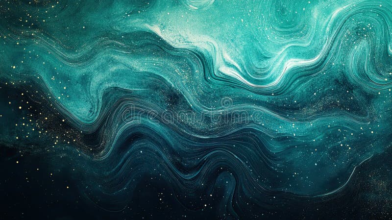 Abstract Texture with Swirling Patterns and Shimmering Stars Evokes ...