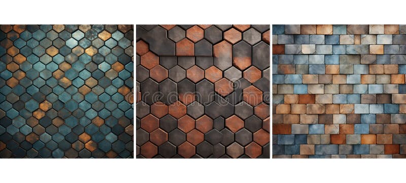 Abstract Texture of Tile Background Texture Stock Illustration ...