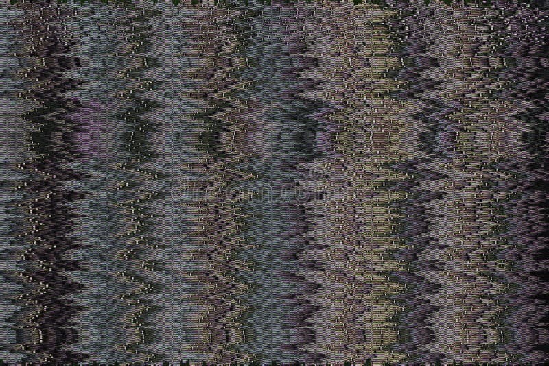 Abstract Texture with Video Glitch Error for Background. Stock Photo ...