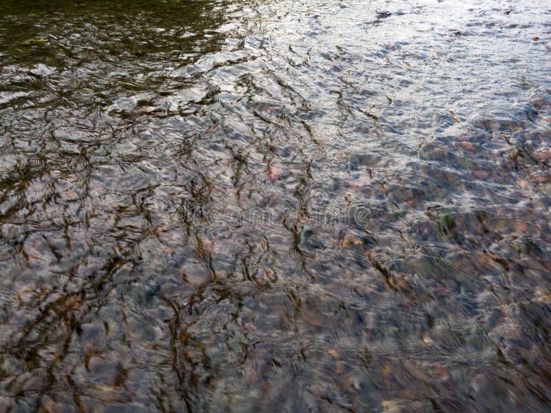 Abstract Texture of the Water Surface of a Shallow Stream Flowing Over ...