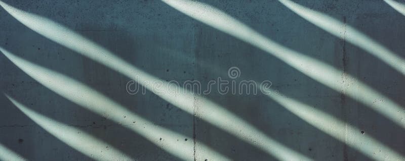 Abstract Texture of Wide Horizontal Ribs on Concrete Surface with Light ...