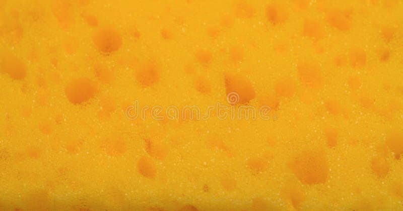 Abstract Texture of Yellow Foam Rubber Stock Image - Image of hygiene ...