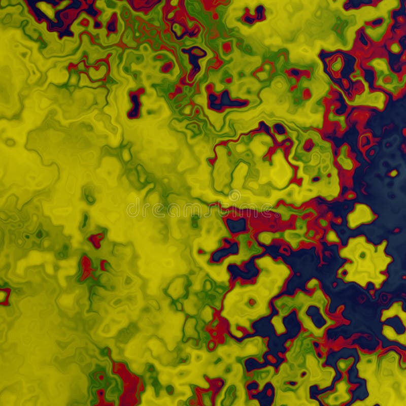 Abstract Texture with Yellow Red and Blue Colors Stock Illustration ...