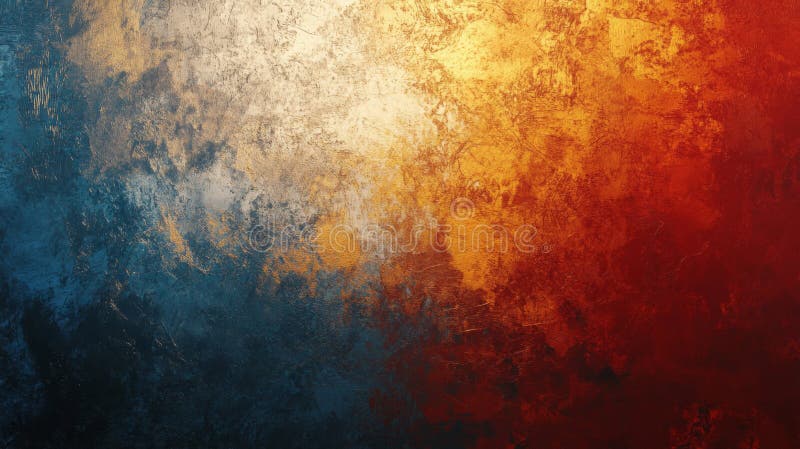 Abstract Textured Background with Blue, Gold, and Red Tones Stock ...