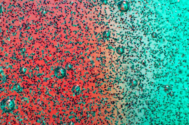 Slime with Glittering Multicolor Particles Stock Image - Image of dust ...