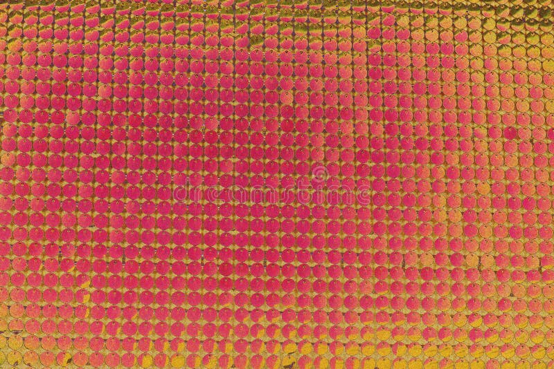 Abstract Textured Background, Many Small Circles, Rows, Altered Color ...