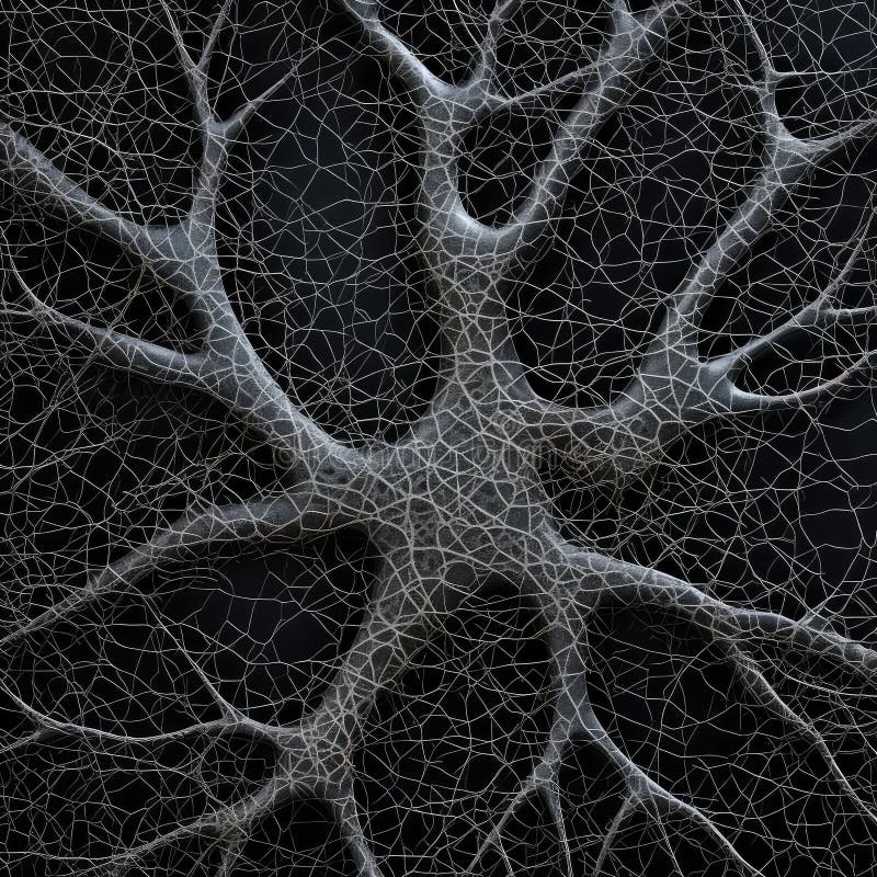 Abstract Neural Pattern Texture Background Stock Illustration ...