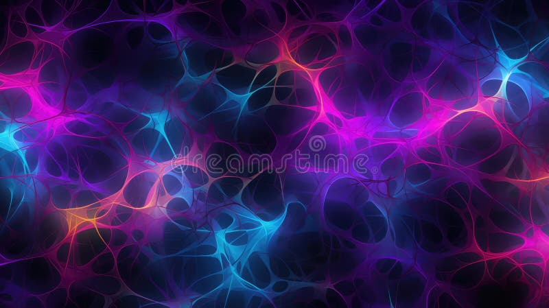 Abstract Neural Pattern Texture Background Stock Illustration ...