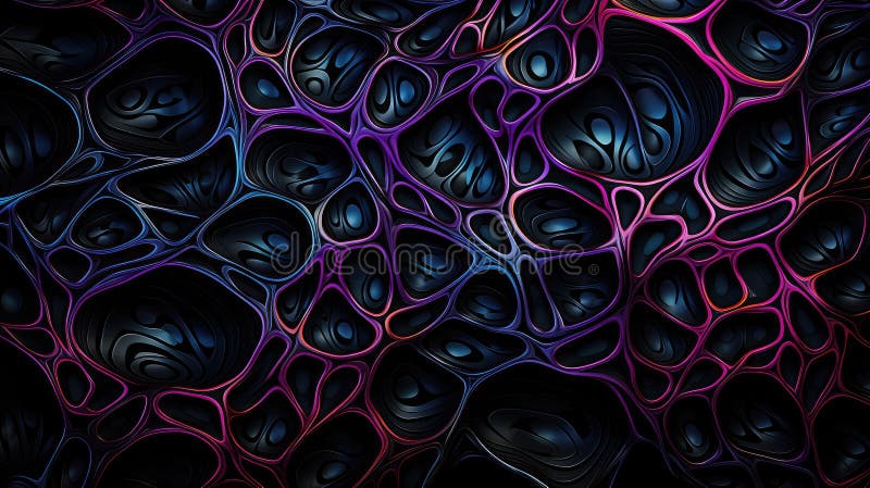 Abstract Neural Pattern Texture Background Stock Illustration ...