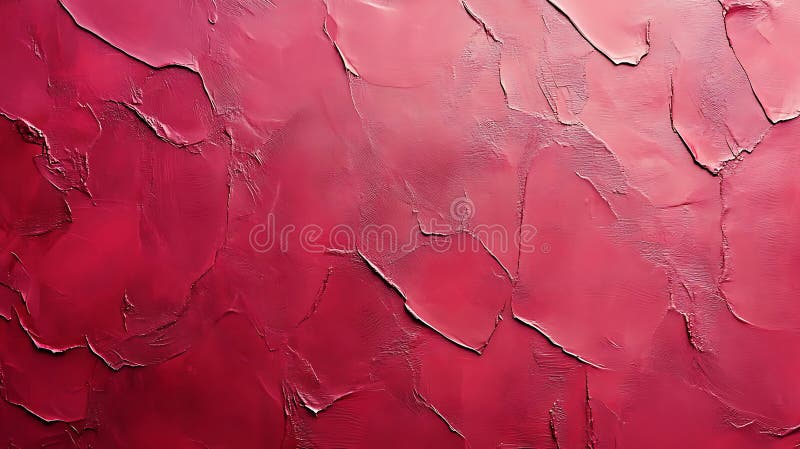 Textured Red Paint Background Showing Brush Strokes and Depth Creates a ...