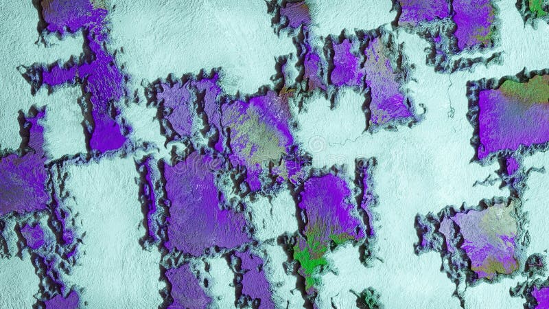 Abstract Textured Background with Rich Colors and Cracks in the Rough ...