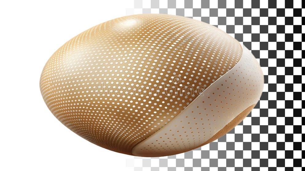 Abstract Textured Beige Sphere Mesh Pattern Modern Design Element Png ...