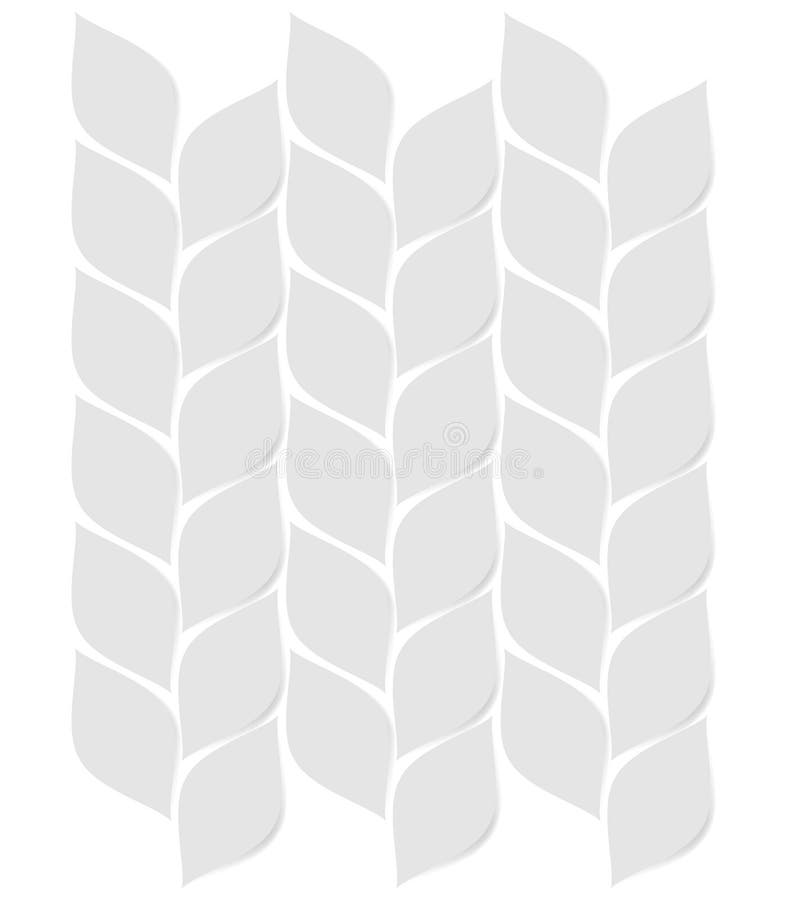 Vector Seamless Decorative Pattern of Braided Ribbons. Pink Texture ...