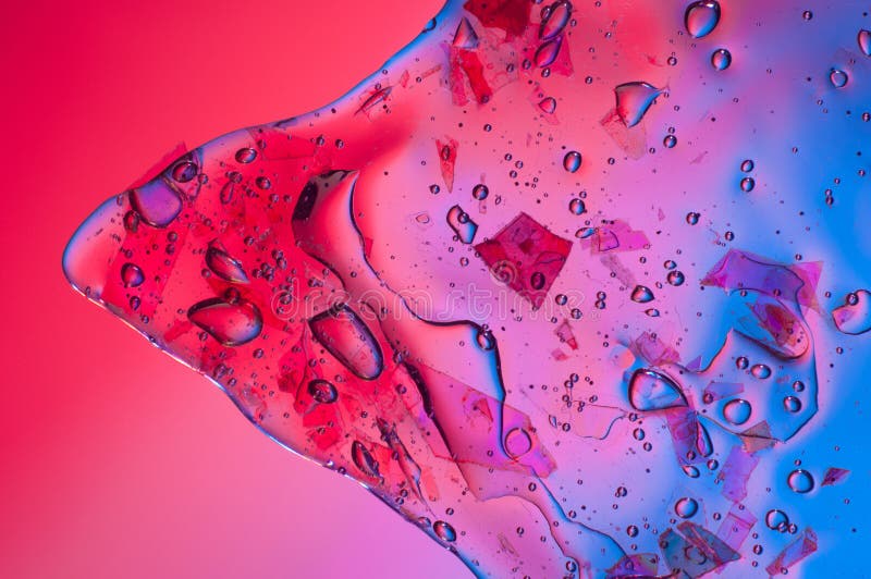 Abstract Textured Gradient Background Transparent Slime with Copy Space ...