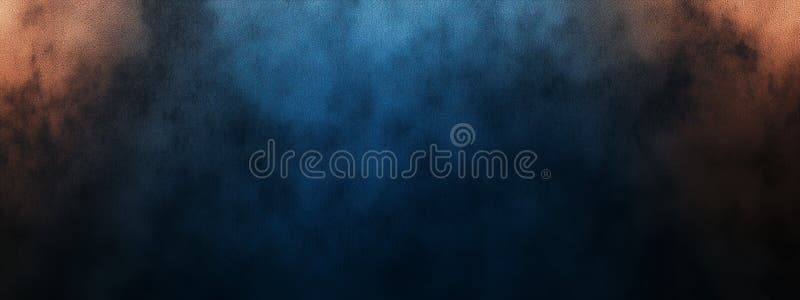 Abstract Textured Gradient in Blue and Copper Tones Stock Illustration ...