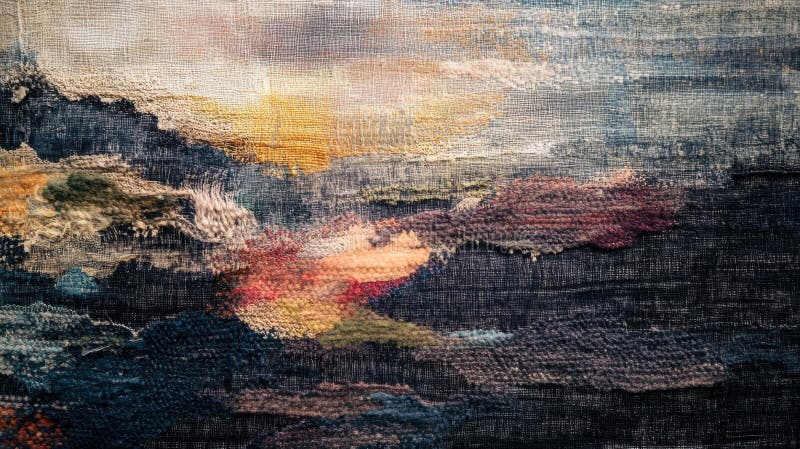 Abstract Textured Tapestry, a Visual Exploration of Color and Texture ...