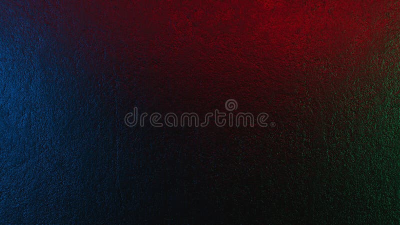 Abstract Textured Wall with Gradient Light - 3D Rendering Illustration ...