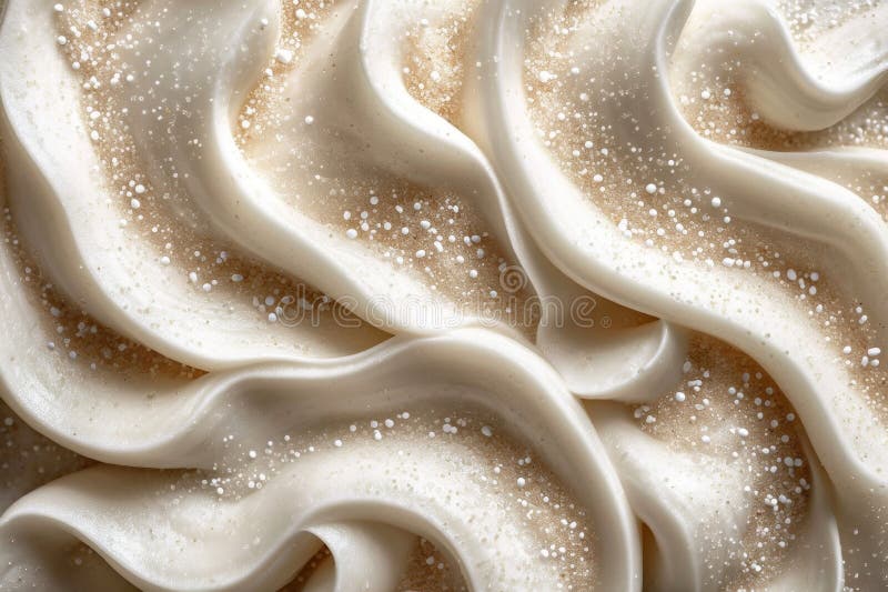 Abstract Textured Wavy Cream Colored Background, the Texture of the ...