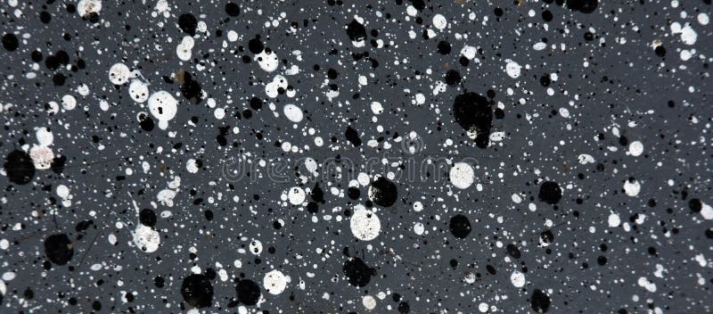 Abstract Textures & Patterns Marble Table Black White Gray Polka Dots ...