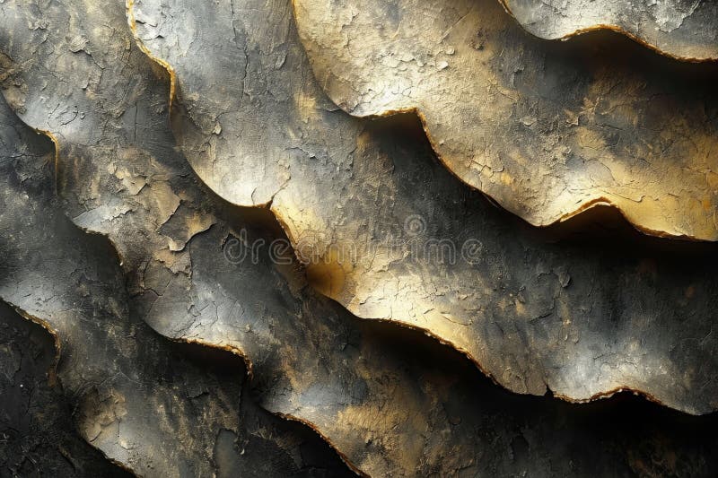 Abstract Textures of Wavy Cream-colored Background, Texture of the ...