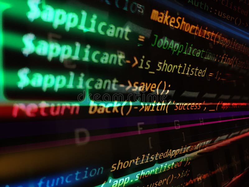 Abstract Theme With Programming Language Stock Image Image Of Admin Computer 167992707 6223