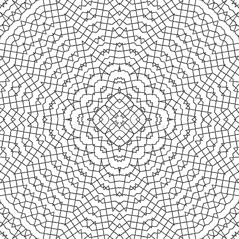 Abstract Thin Lines Web Mesh Damask Thread Seamless Geometric Outline ...