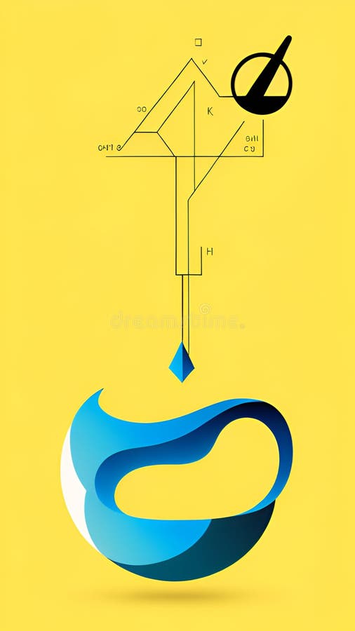 Abstract Thinking Background Scientific Drawings Mathematics Geometric ...