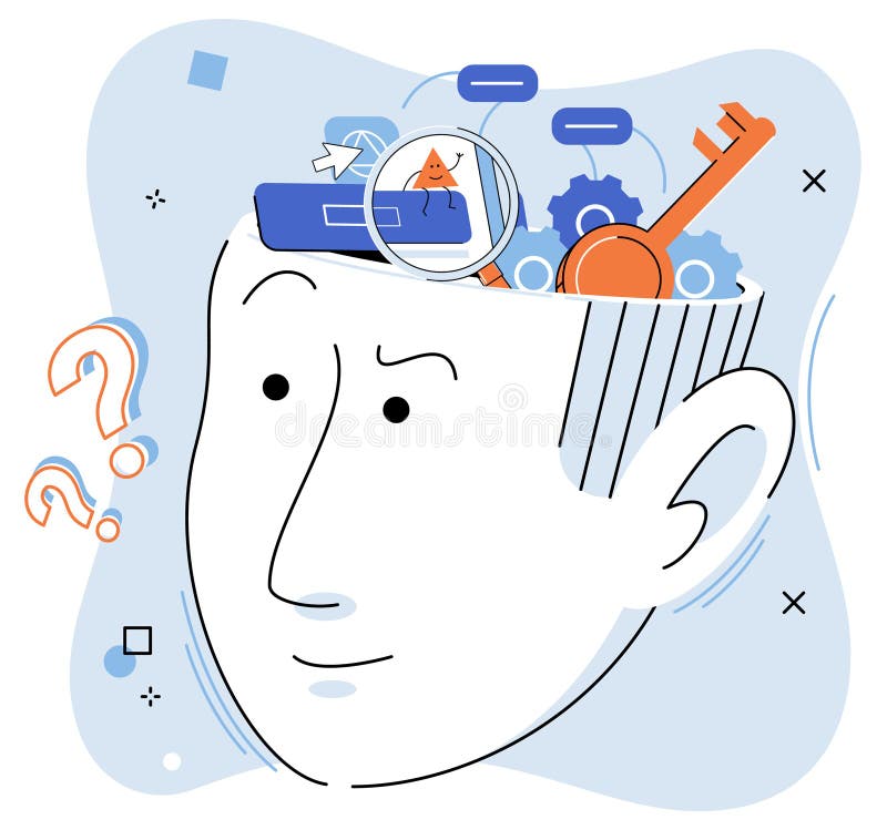 Abstract Thinking. Intellectual Curiosity Drives Us To Seek Knowledge ...