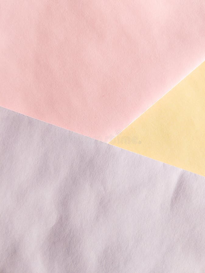 Abstract Three Color Pastel Background with Copy Space for Text or ...